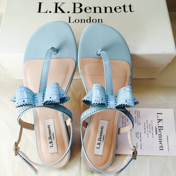 LK Bennett | Shoes | Authentic Lk Bennet Bondi Patent Leather Sandals ...